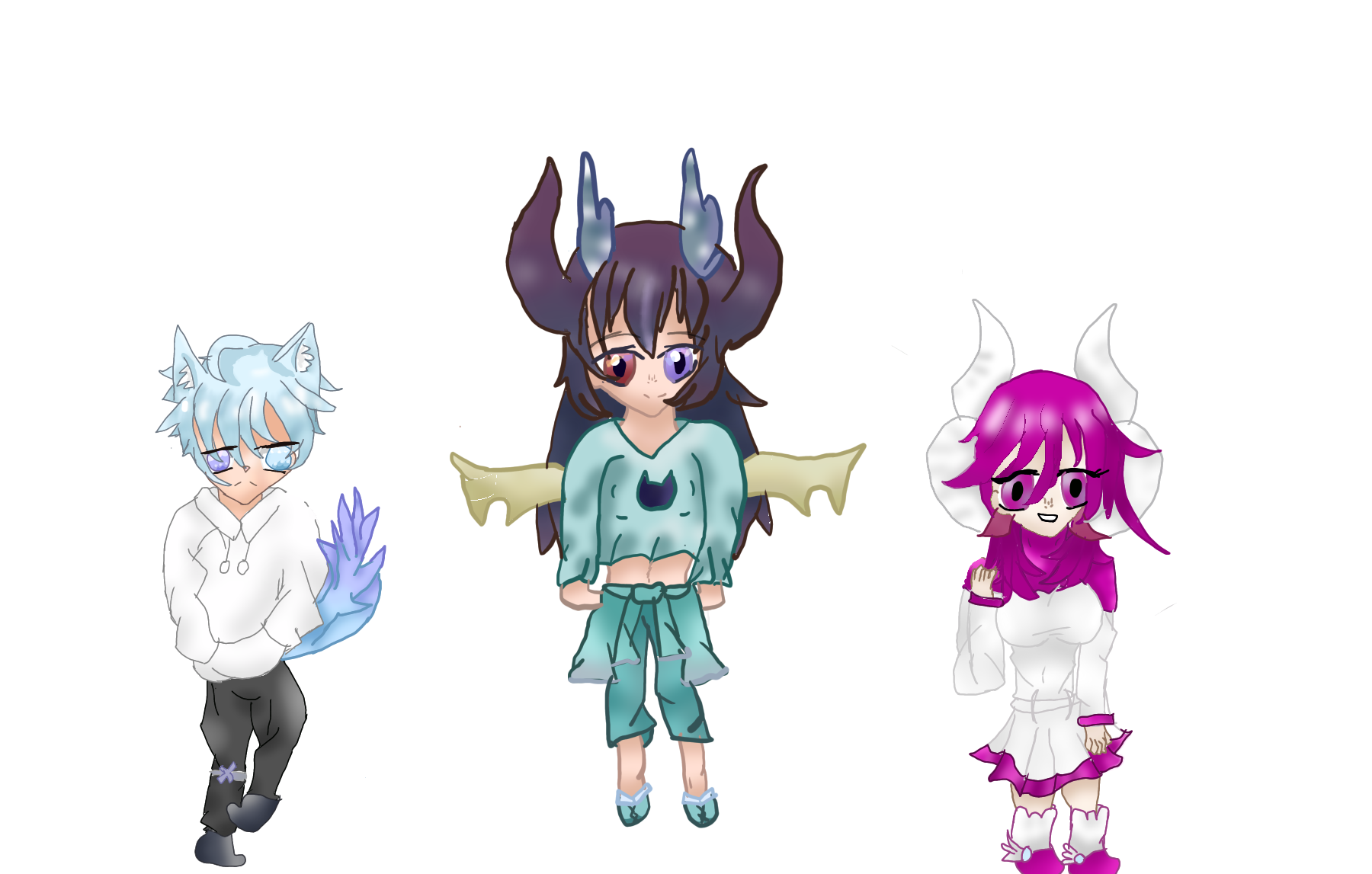 Ashraf sultana- 3 characters! - ibisPaint