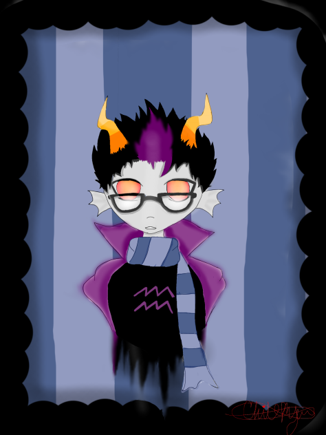 homestuck Eridan - ibisPaint