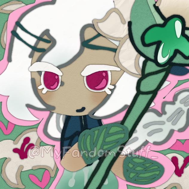 White lily pfp! - ibisPaint