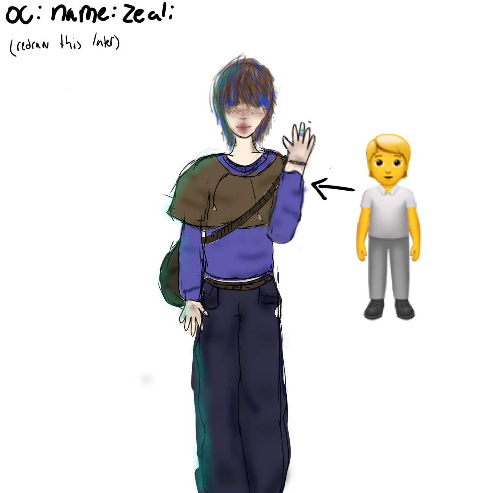 standing man emoji be like - ibisPaint