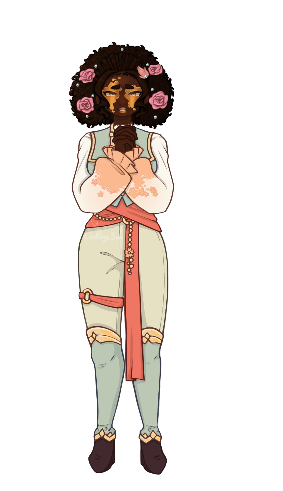 Darling full body comm pose 1 - ibisPaint