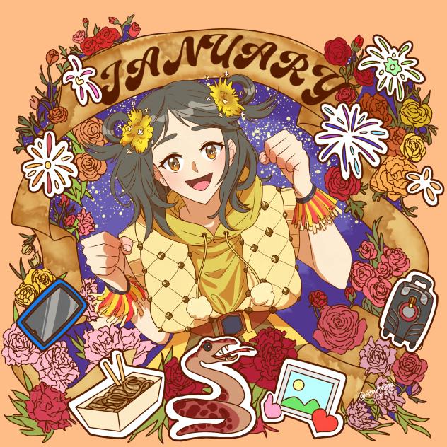 JANUARY ME 2025(Colored) - ibisPaint