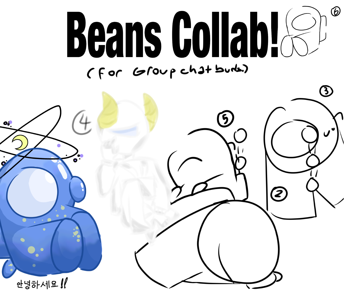 Beans Collab! - ibisPaint