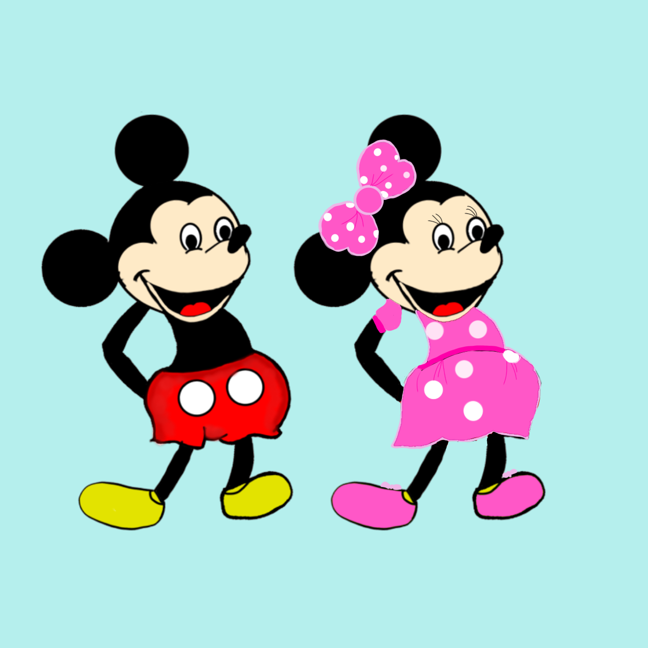 Micky mouse - ibisPaint