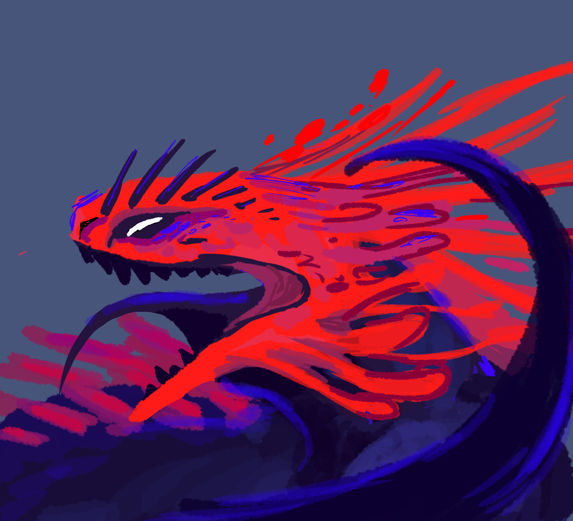 Red Lizard --- Rain World - ibisPaint