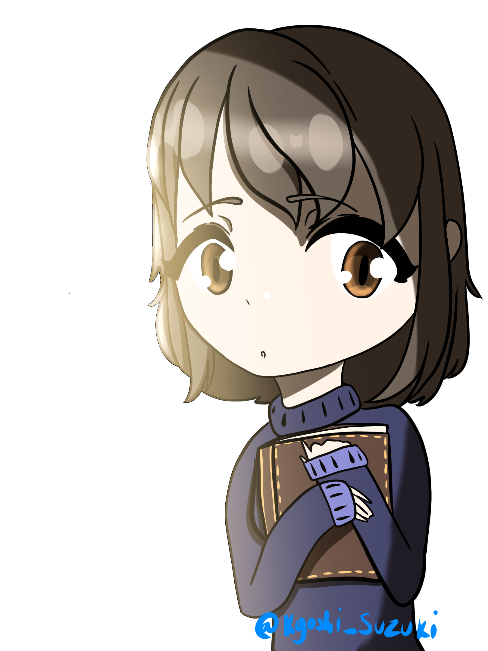 Books girl - ibisPaint