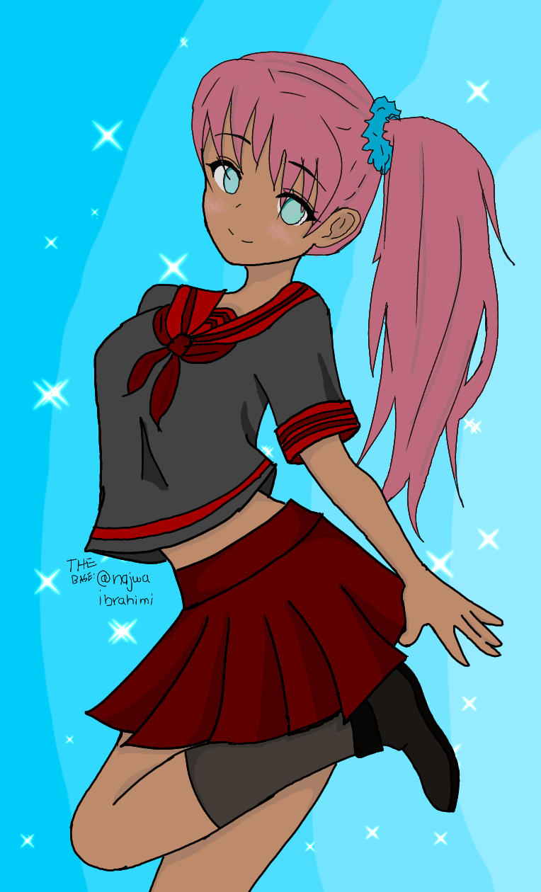 Japanese high schooler - ibisPaint