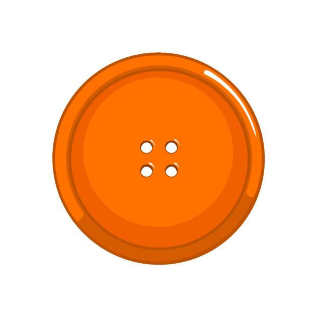 Orange Button - ibisPaint