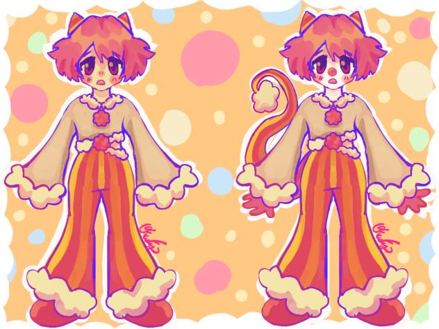 clown oc - ibisPaint