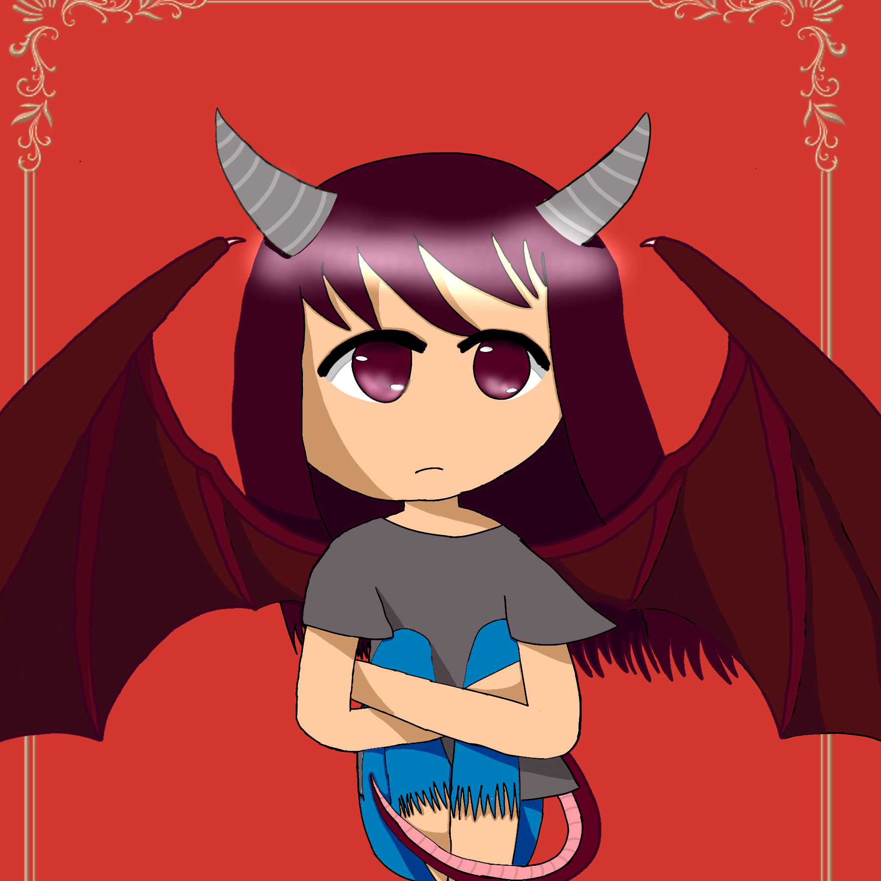 human dragon hybrid thingy - ibisPaint