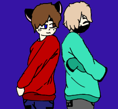 CatBoy X MaskBoy - ibisPaint