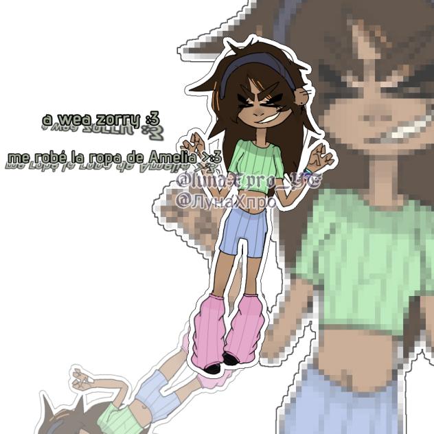 Ups me robé la ropa de Amelia X3 💅💅 - ibisPaint
