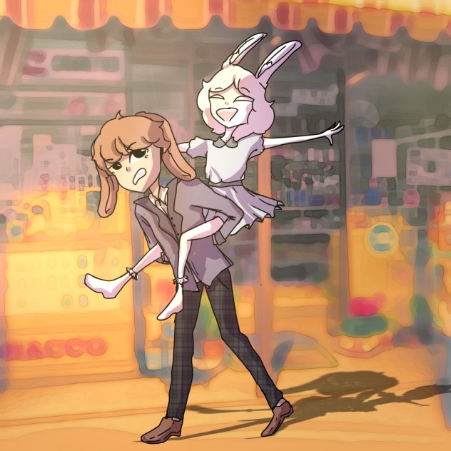 Two friends - ibisPaint