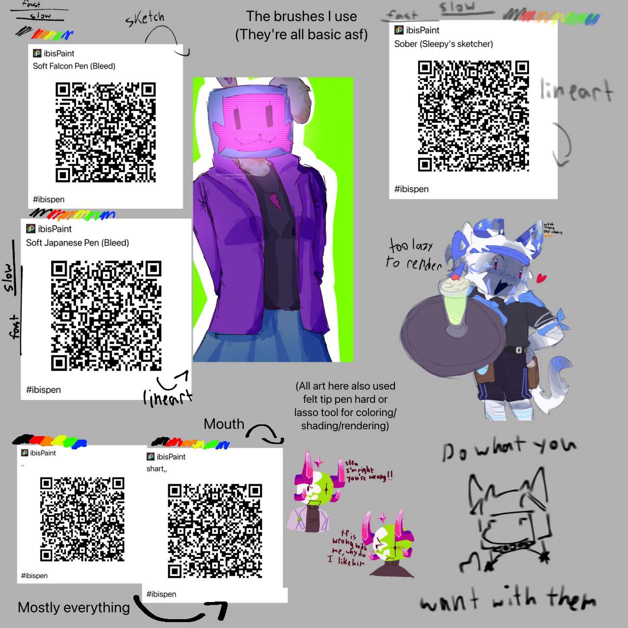 My brushes section 1 - ibisPaint