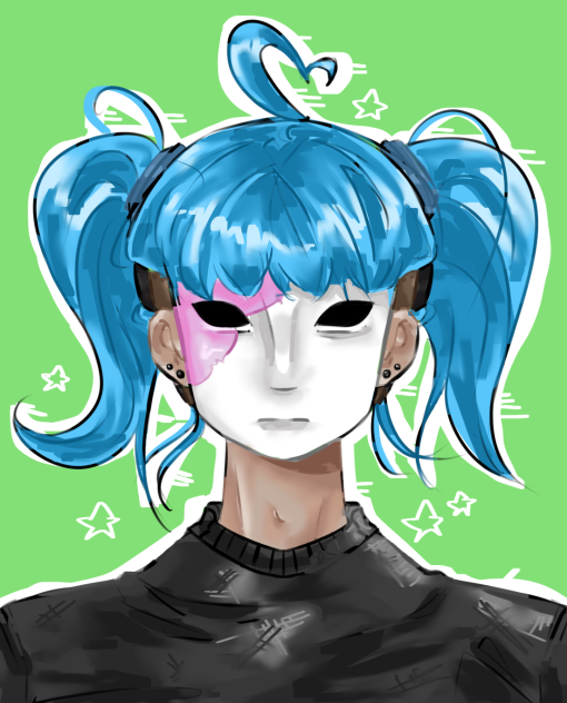 Sally Face (commission) - ibisPaint