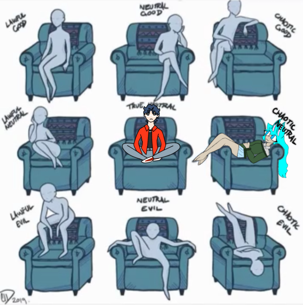 Chair Pose Collab - ibisPaint