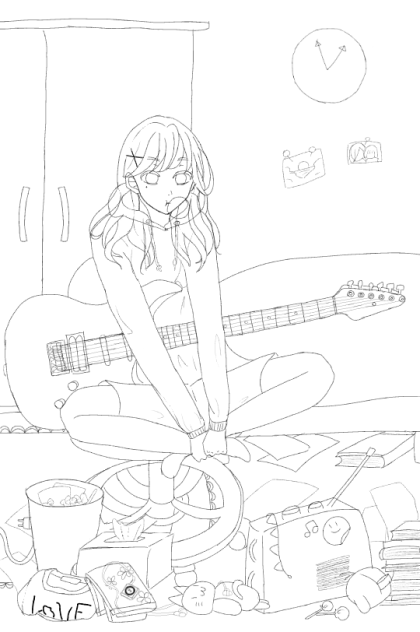 a day off - ibisPaint