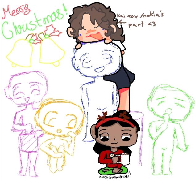 christmas collab by danielle - ibisPaint