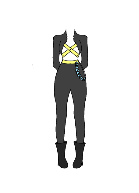 Gothic Milltary Outfit - ibisPaint