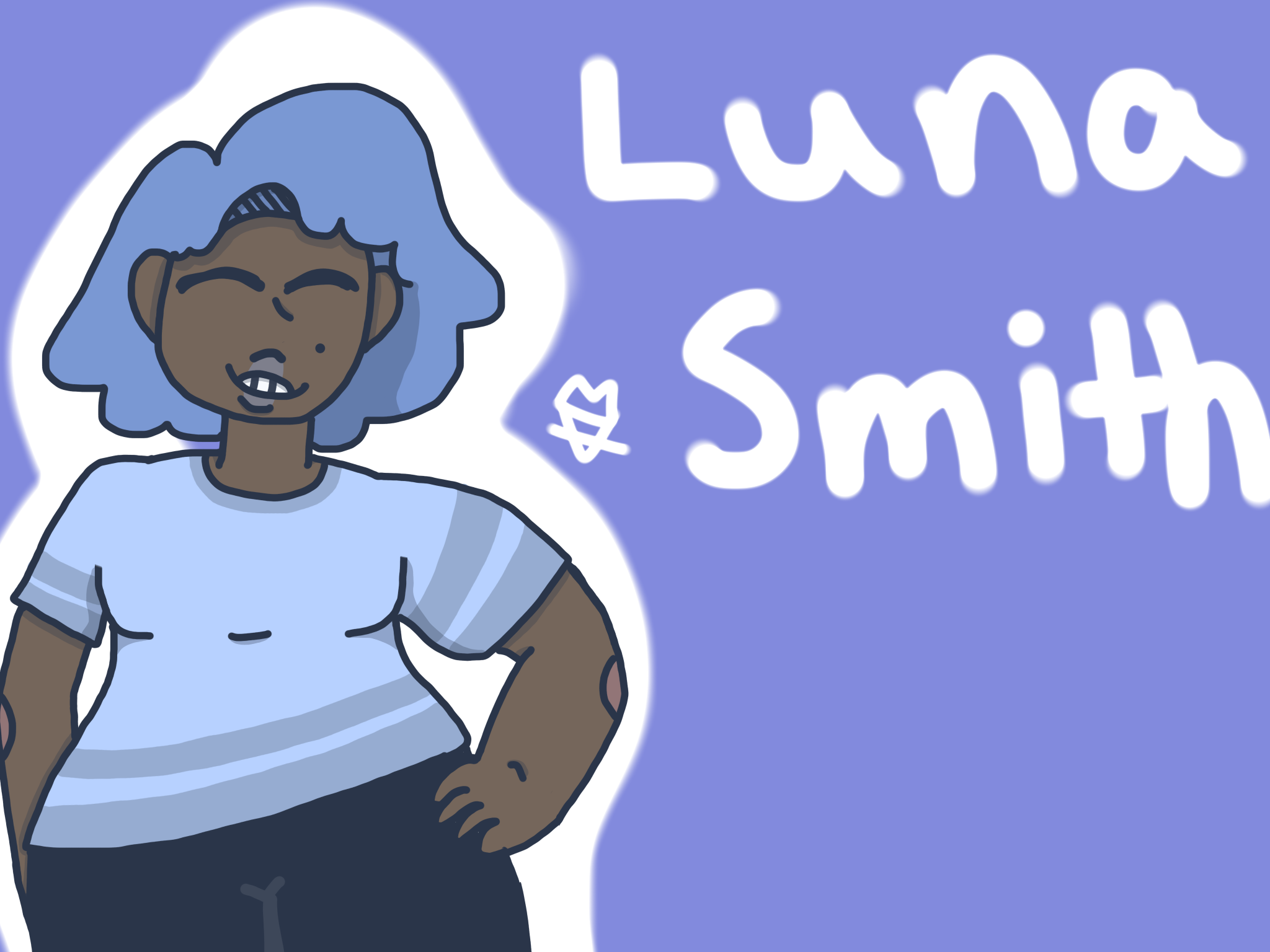 Luna Smith (OC) - Speedpaint - ibisPaint