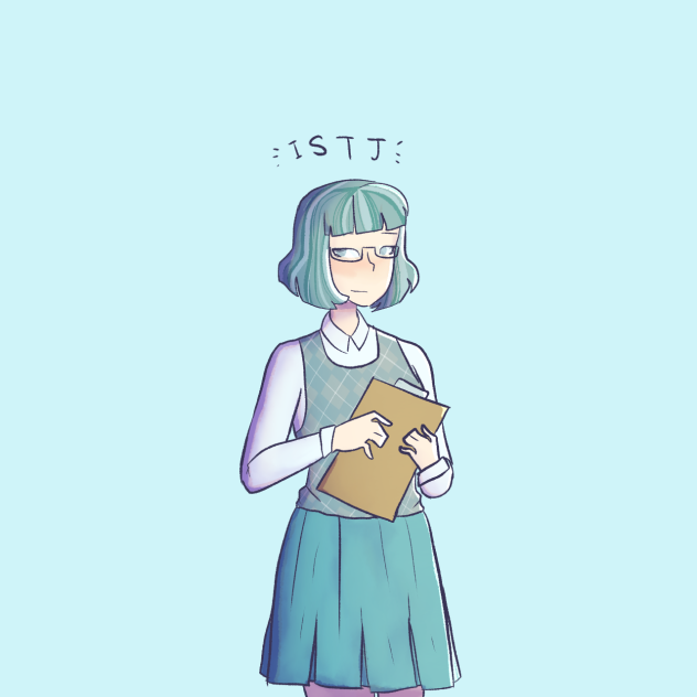 ISTJ as a girl - ibisPaint