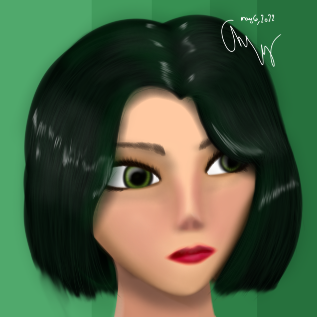 My imagination girlfriend - ibisPaint