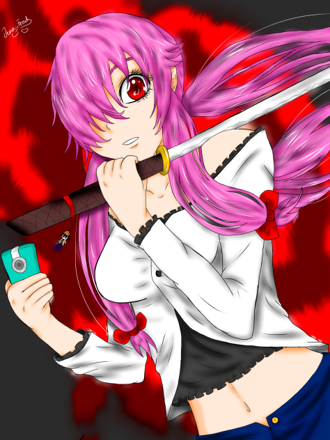 Gasai-Yuno - ibisPaint