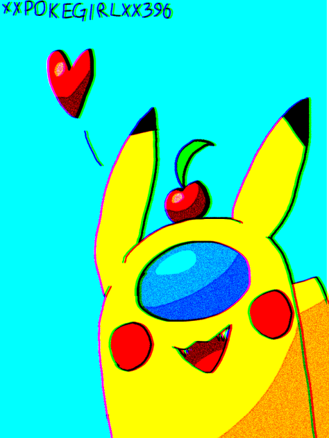 among us pika - ibisPaint