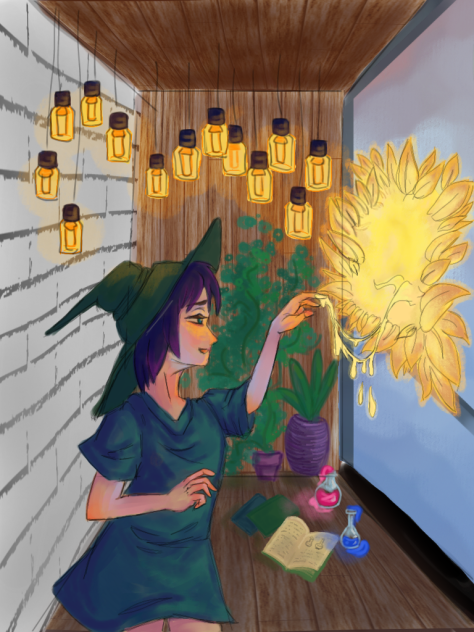 young witch - ibisPaint