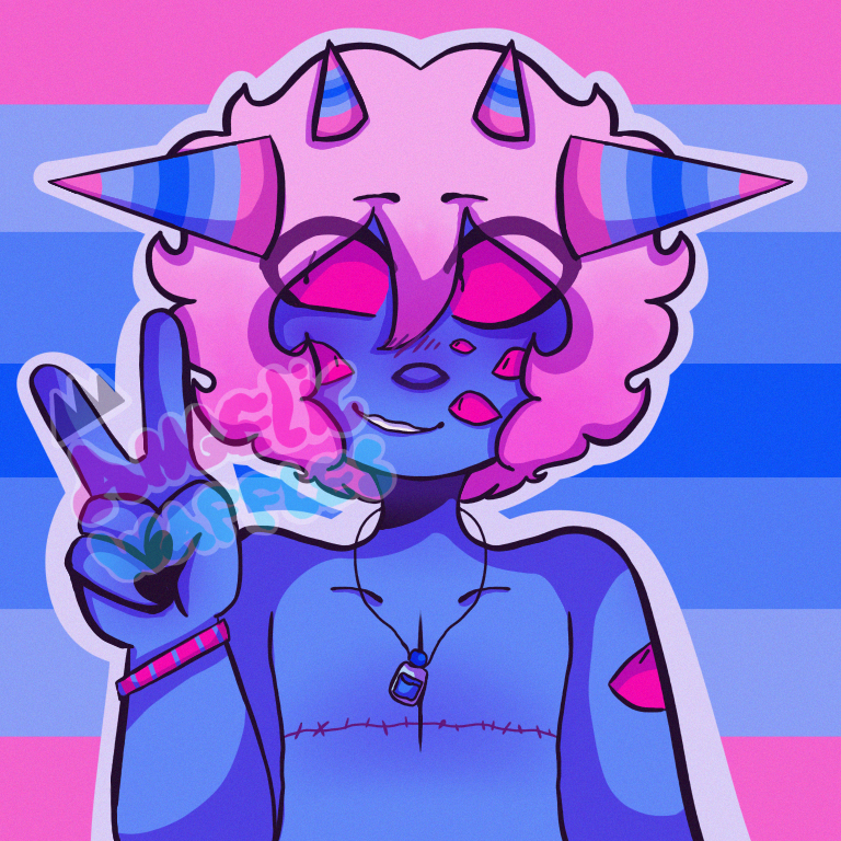 Trans masc demon - ibisPaint