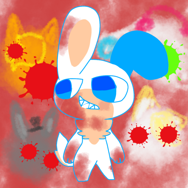 gift for raving Rabbid 2 - ibisPaint