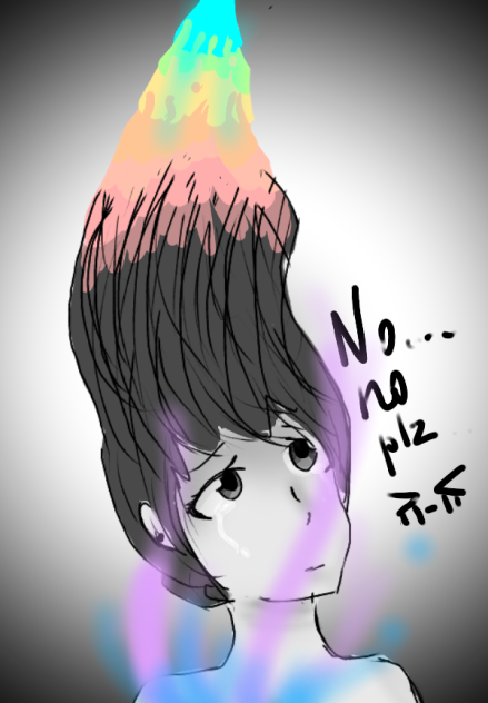not rainbow 😿 - ibisPaint