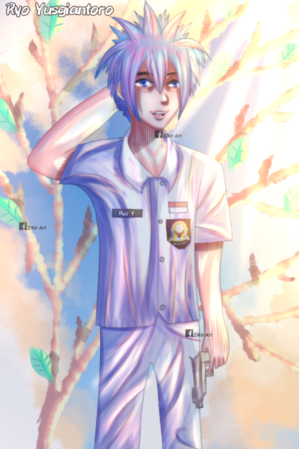 My Original Character,Ryo Yusgiantoro - ibisPaint