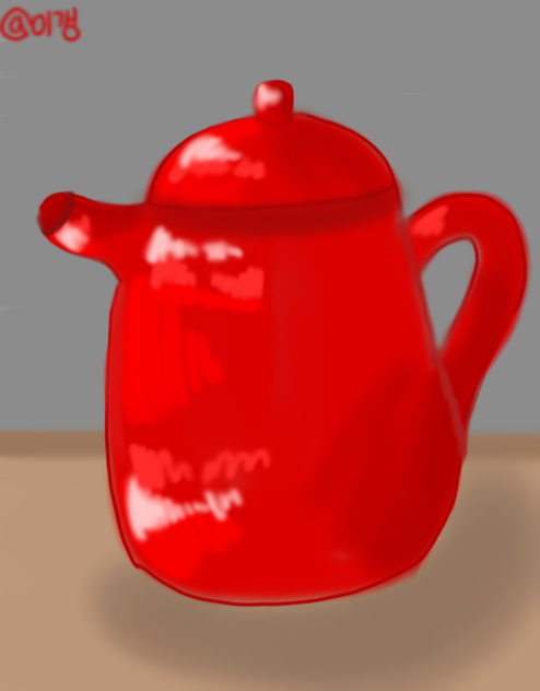 A RED POT - ibisPaint