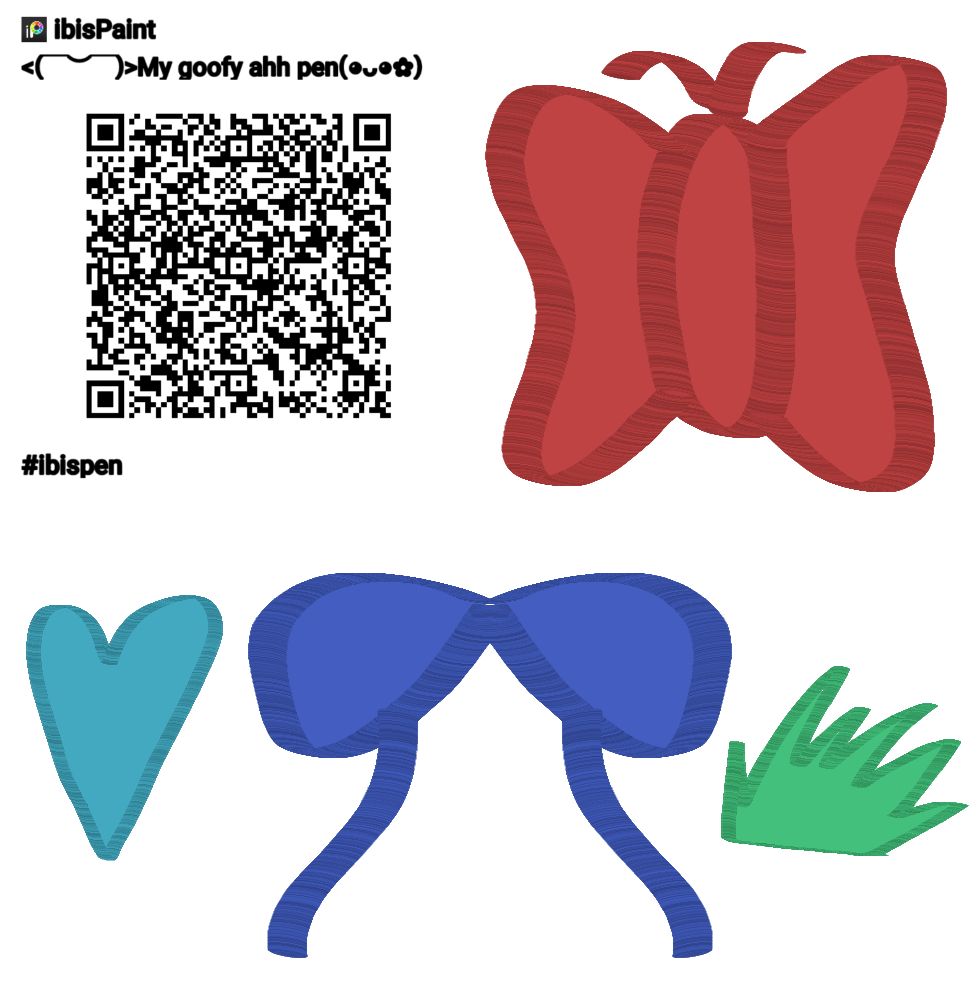 goofy ahh loking pen that i made today - ibisPaint