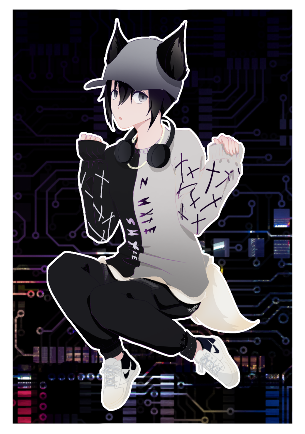 Cute VRChat Boy - ibisPaint