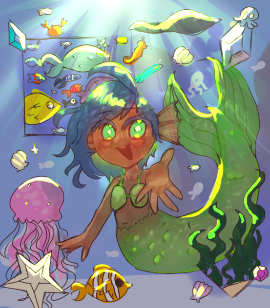 Sea creature - ibisPaint