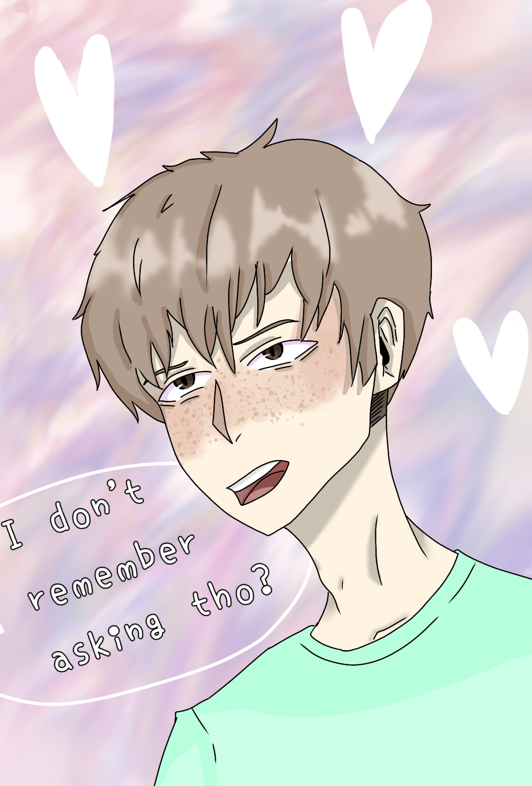 I dont remember asking tho - ibisPaint