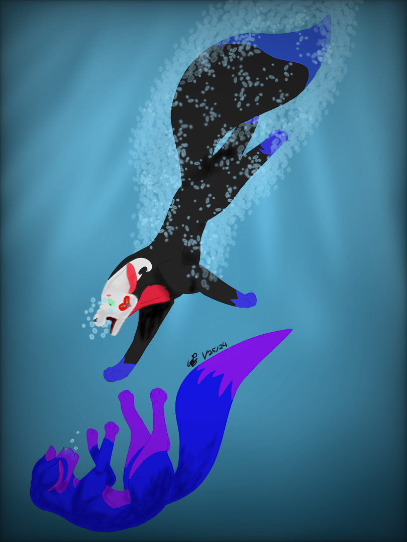 Drowning - ibisPaint