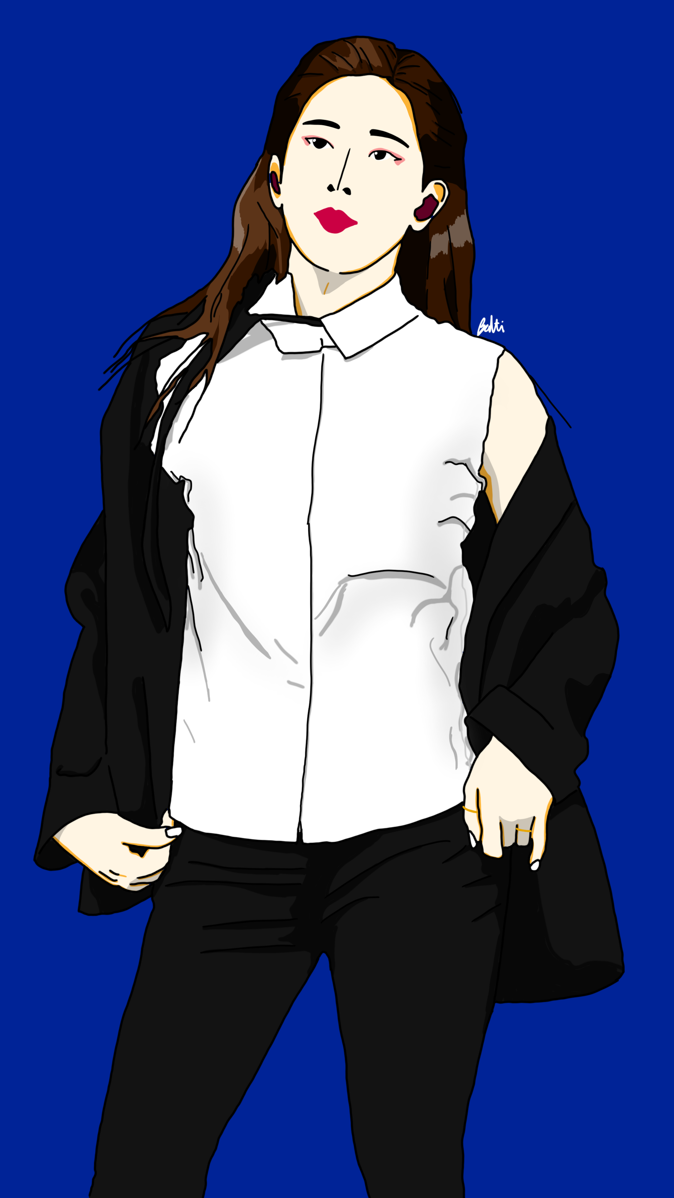 Kim Lip LOONA - ibisPaint