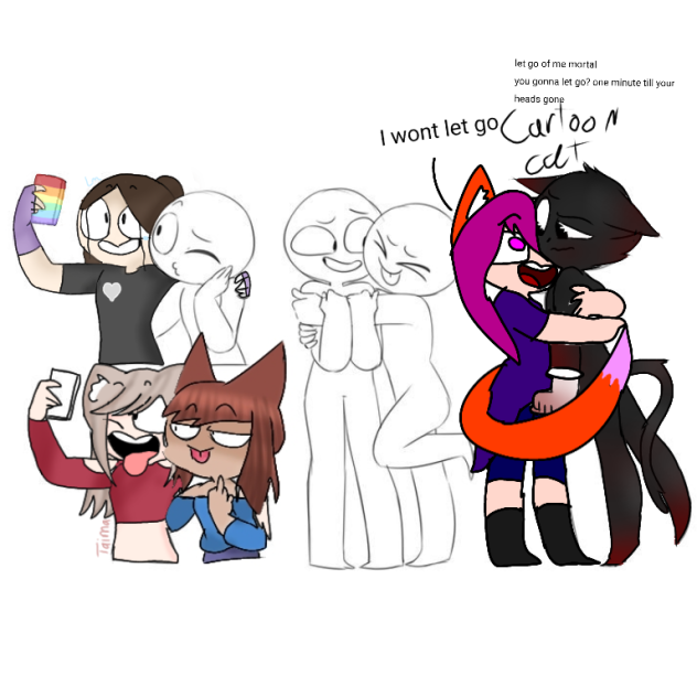 Friends collab - ibisPaint