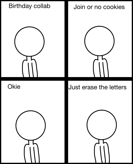 Birthday collab - ibisPaint