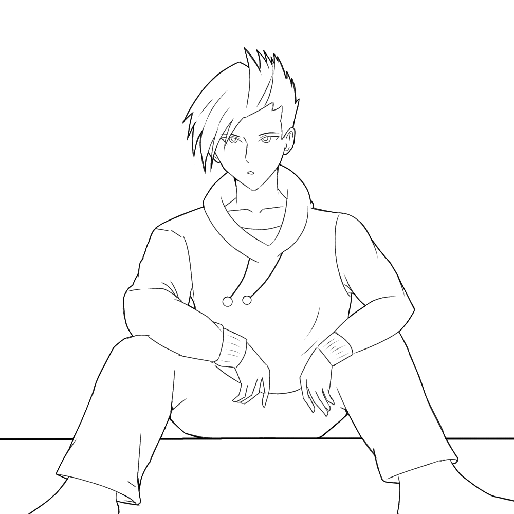 Dave (my oc1) - ibisPaint