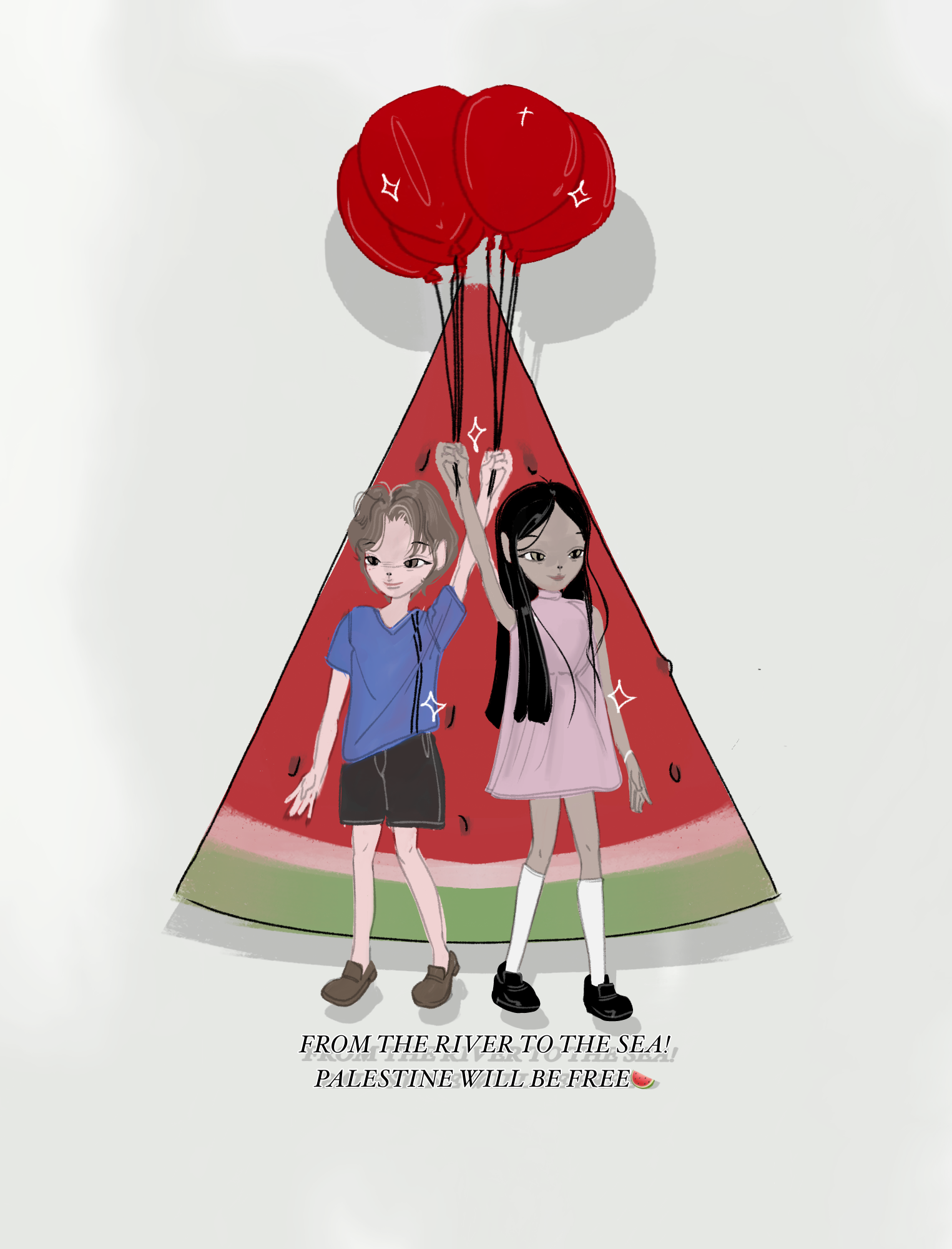 Dont stop Talking about Palestine! - ibisPaint