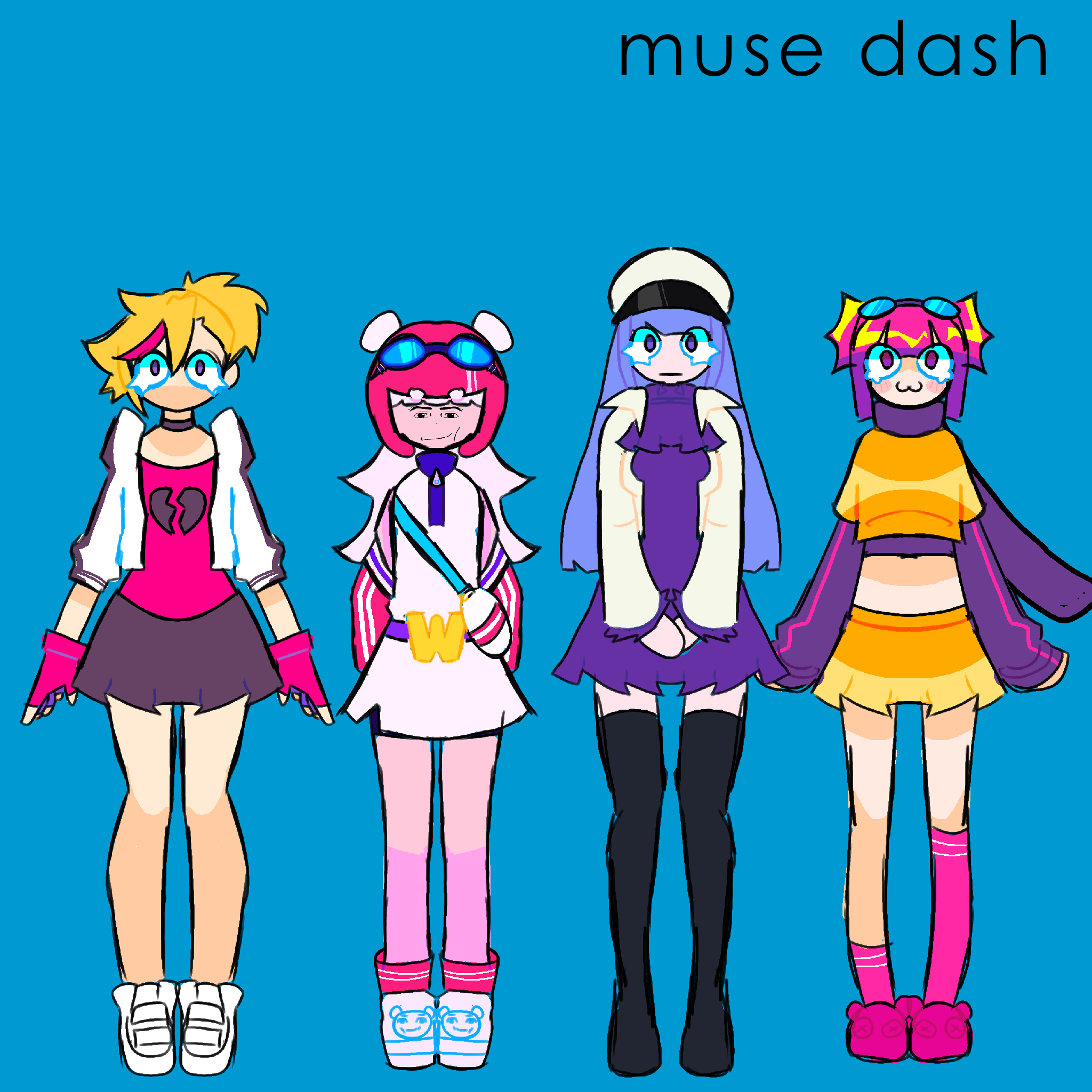 weezer muse dash - ibisPaint