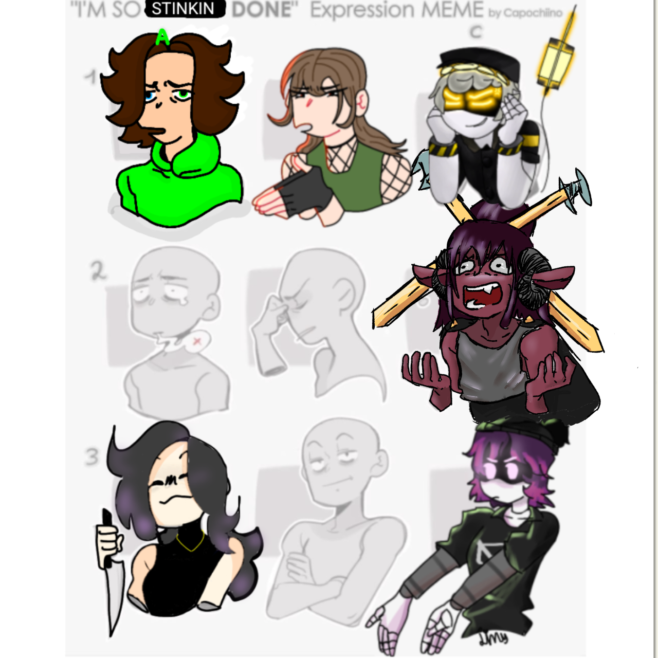 This was a fun collaboration - ibisPaint