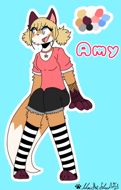 Amy the fox - ibisPaint