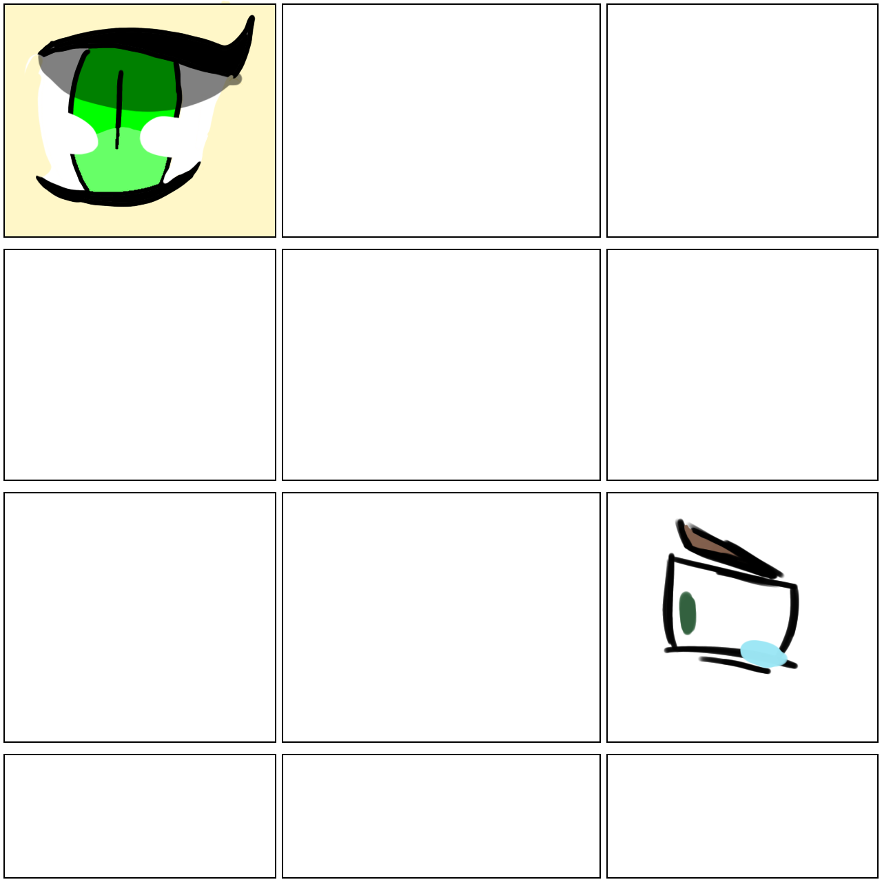 draw your oc's eye scared - ibisPaint