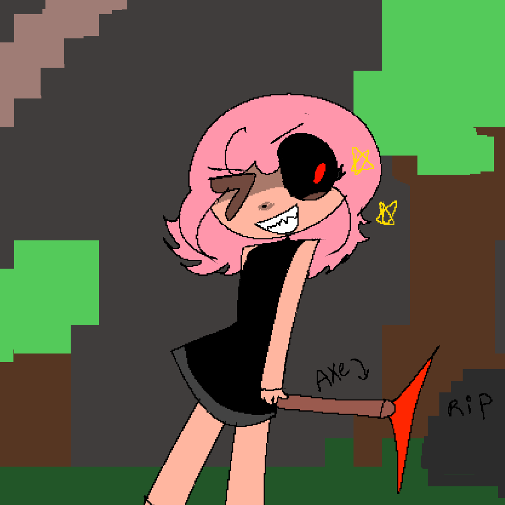 Grave digger Sofie 🪦 - ibisPaint