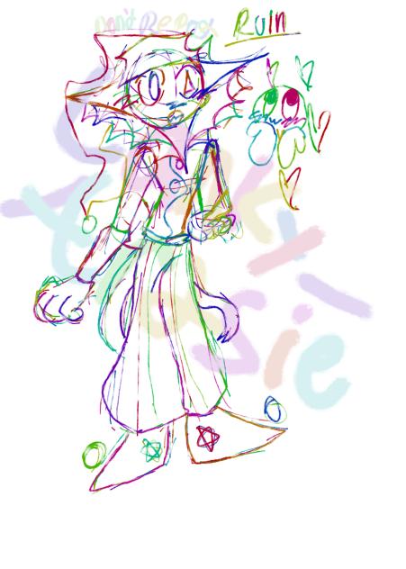 Colorful Ruin - ibisPaint